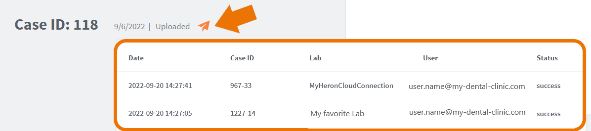 Sending an Order to a Lab - 3DISC Online Help